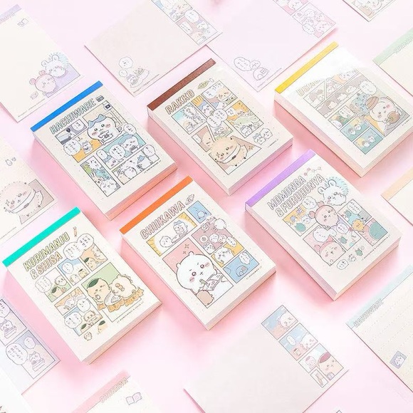 Office | 6 Pack Chiikawa Small Memo Pads | Poshmark